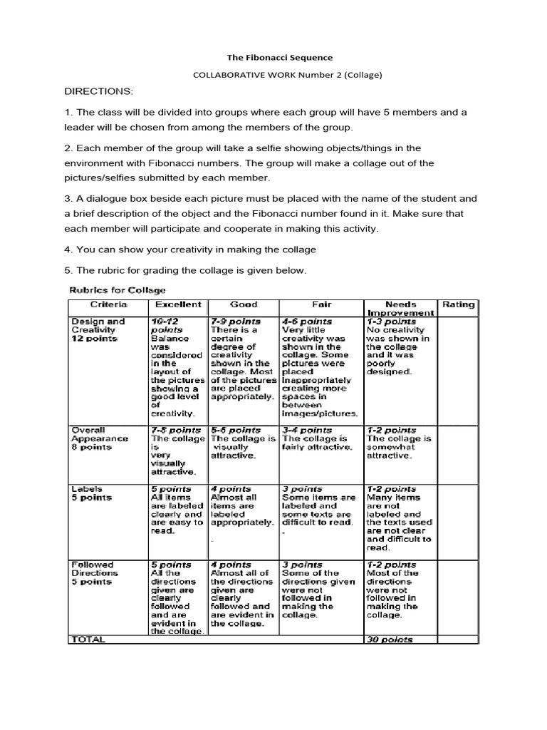 The Fibonacci Sequence Project | PDF