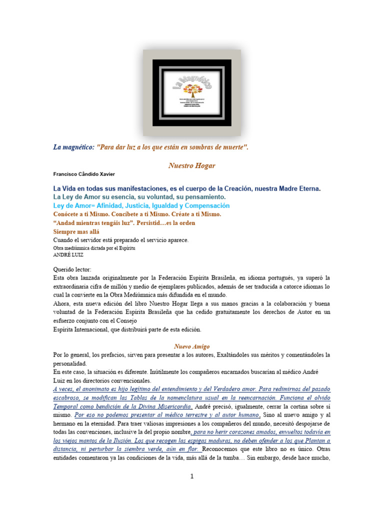 1 Nuestro Hogar | PDF