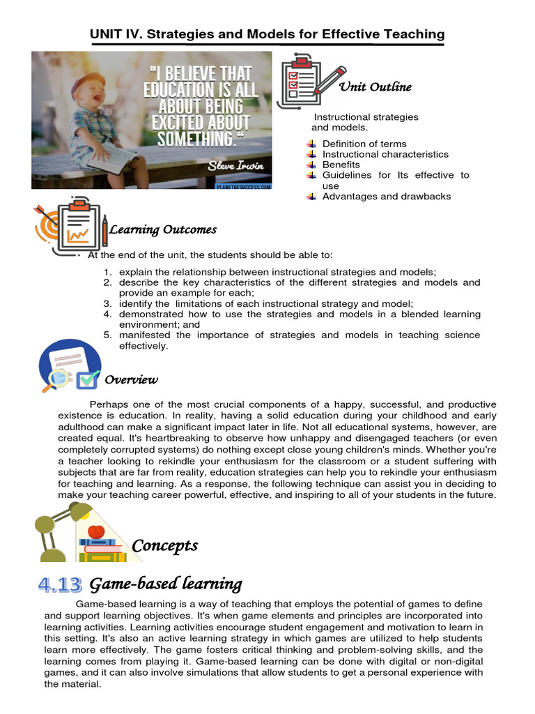 SCIED 61 UNIT IV Part 2 | PDF | Career & Growth
