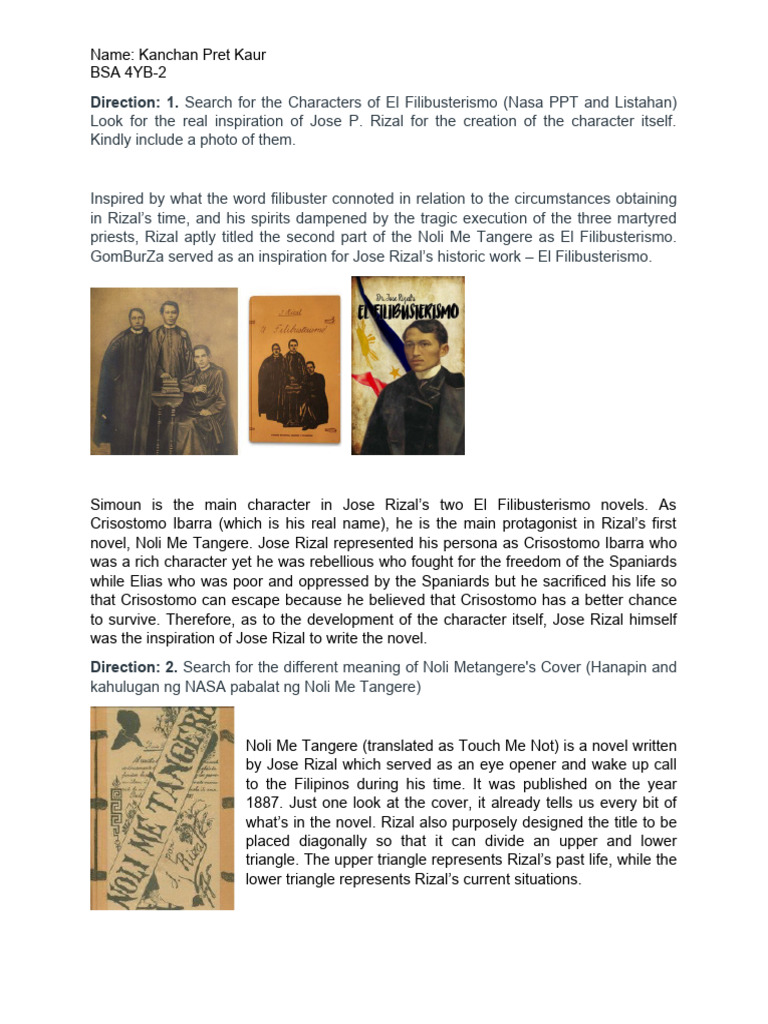 El Fili and Noli | PDF