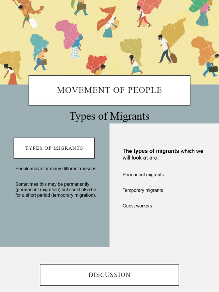 Types of Migrants.01 | PDF | Migrant Worker | Foreign Worker