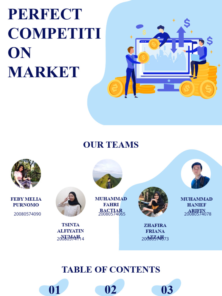 Group 2 Perfect Competition Market | PDF | Demand | Perfect Competition