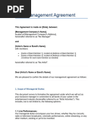 OnlyFans Management Contract Template | PDF | Business Law | Justice