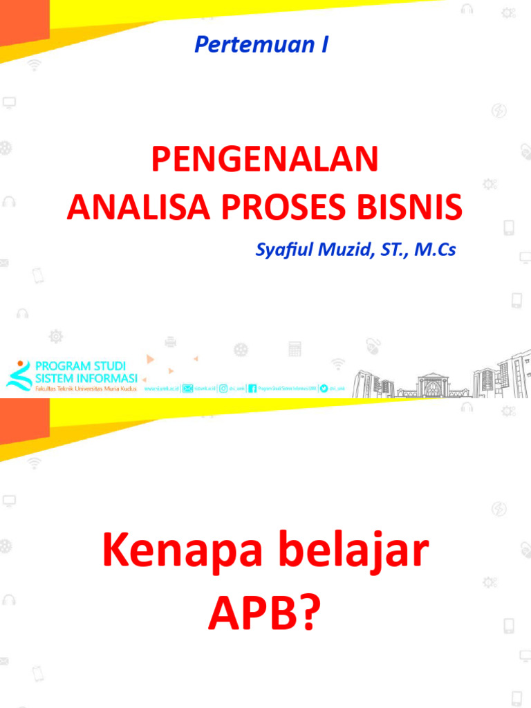 Pertemuan 2 - Pengenalan Analisa Proses Bisnis | PDF
