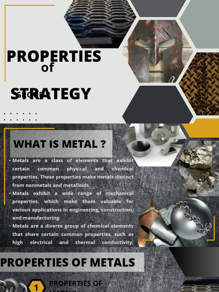 Properties of Metals | PDF