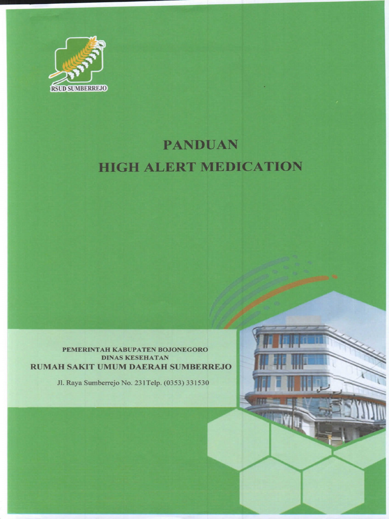 panduan-HIGH-ALERT-MEDICATION | PDF