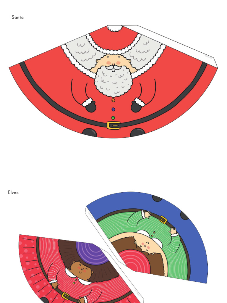 Christmas Cone People Craft | PDF