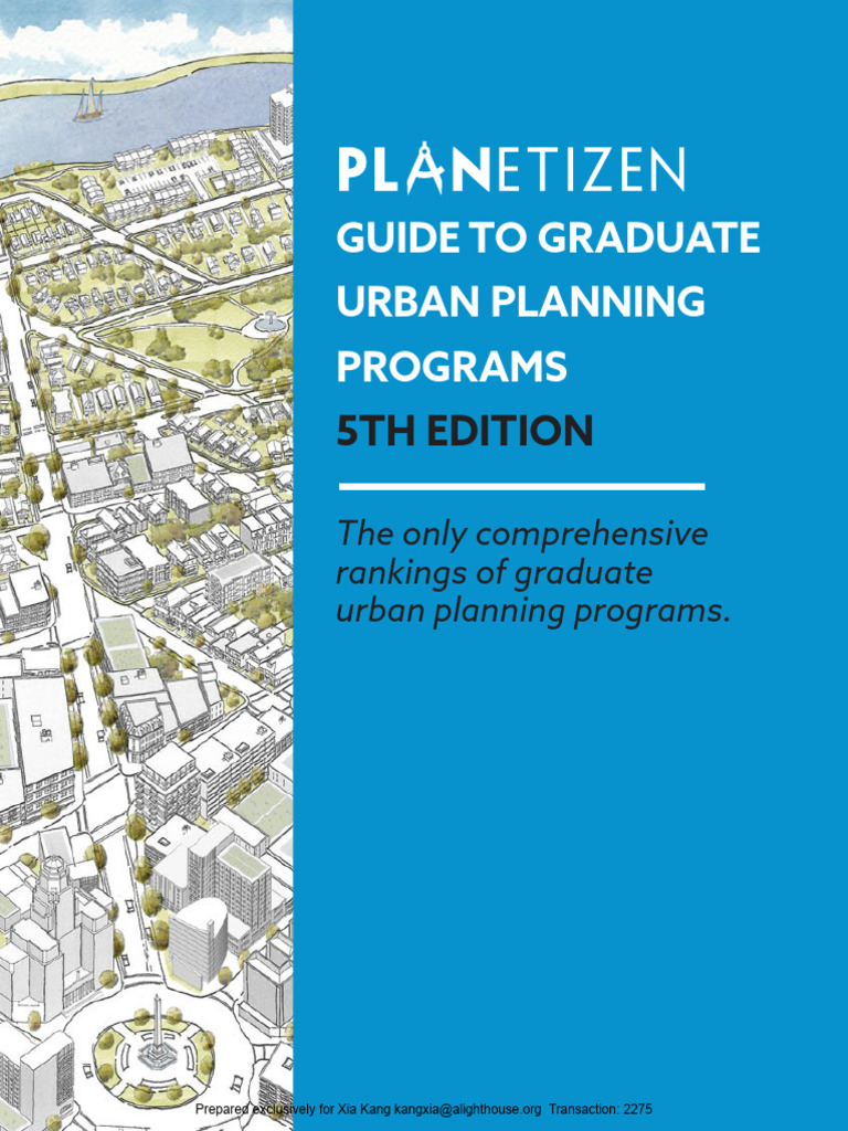 Planetizen Guide To Graduate Urban Planning Programs | PDF ...
