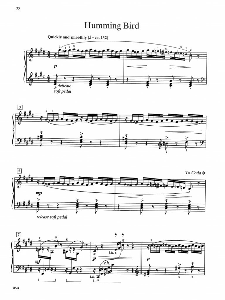 Dokumen - Tips - William-Gillock-Lric-Preludes-In-Romantic-Style 22 | PDF