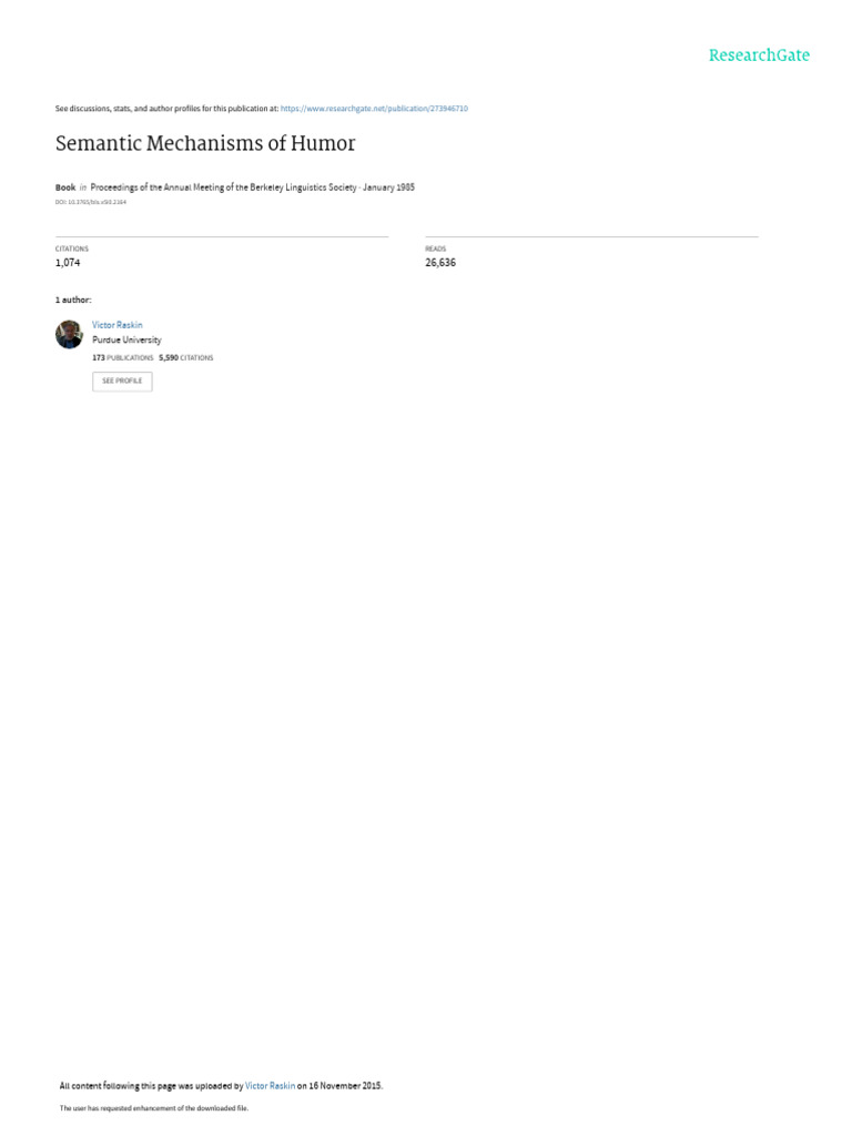 Semantic_Mechanisms_of_Humor | PDF