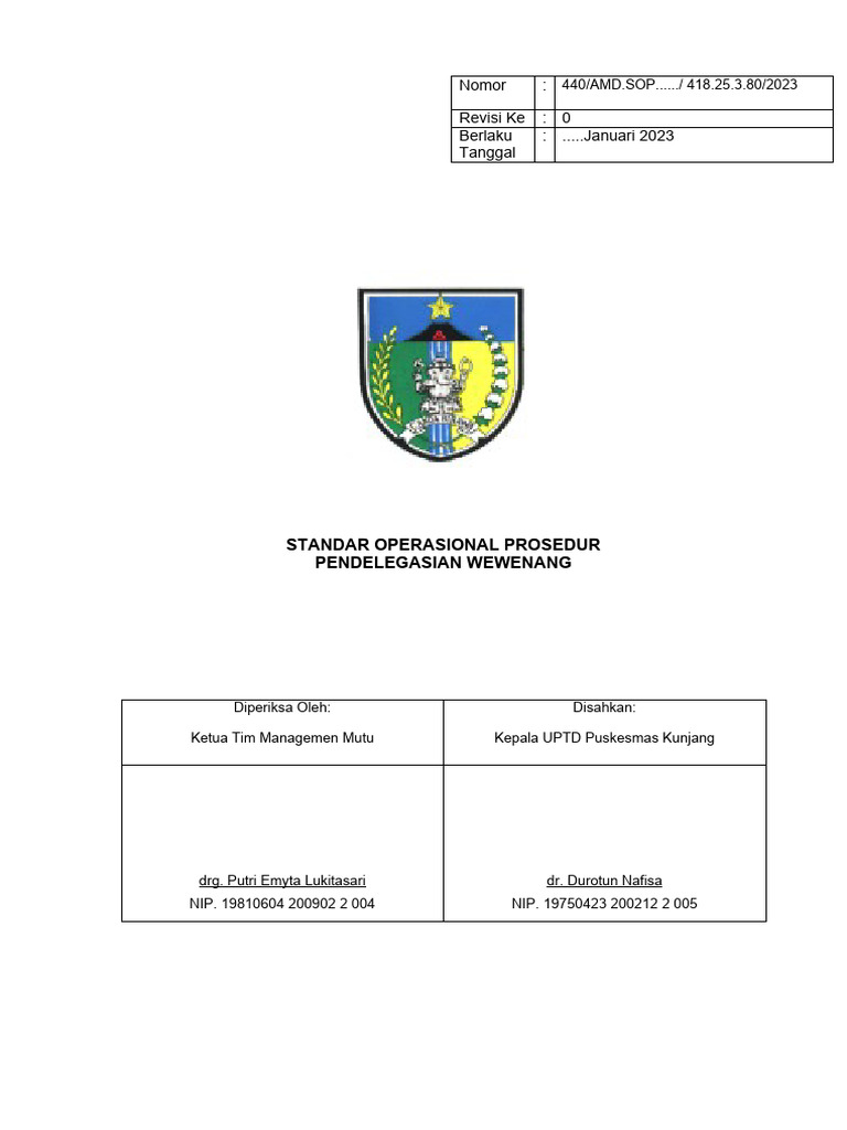 Sop Survey Kepuasan Pegawai 2023 | PDF