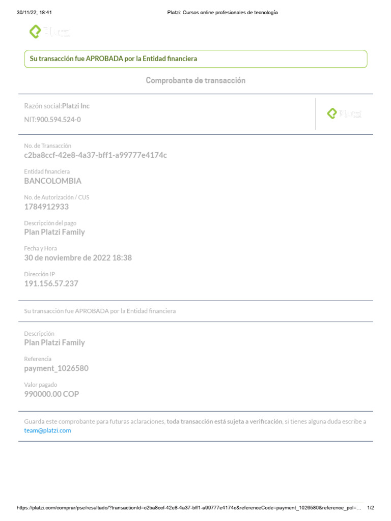 Platzi - Cursos Online Profesionales de Tecnología | PDF