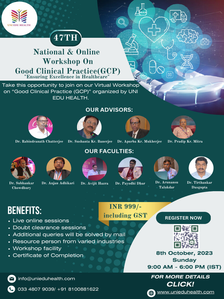 Good Clinical Practice Workshop | PDF