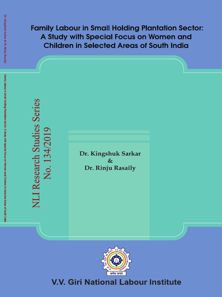 NLI Research Studies Series No-134-Family Labour in Small Holding ...