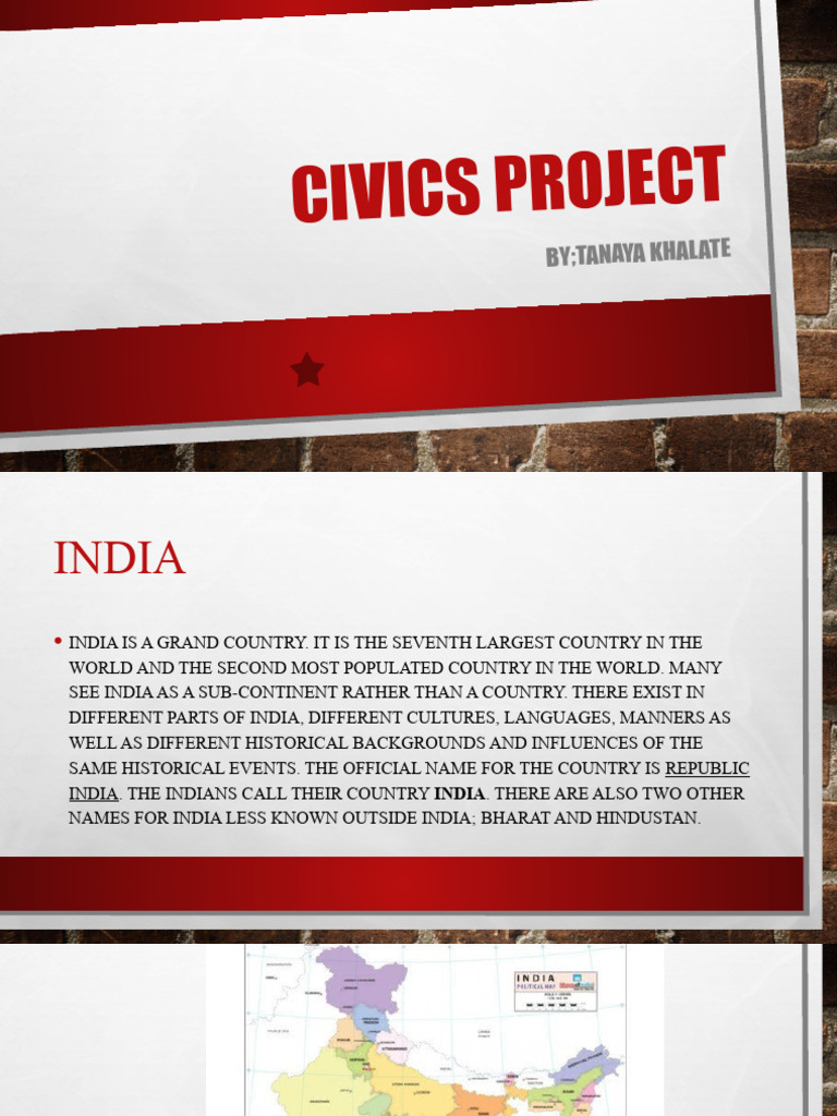 Civics Project | PDF