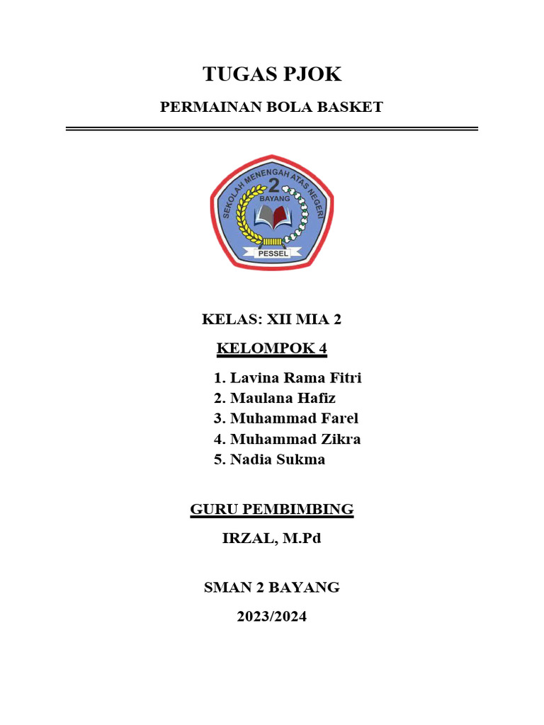 Permainan Bola Basket | PDF