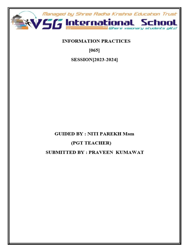 Ip Practical File Pdf 