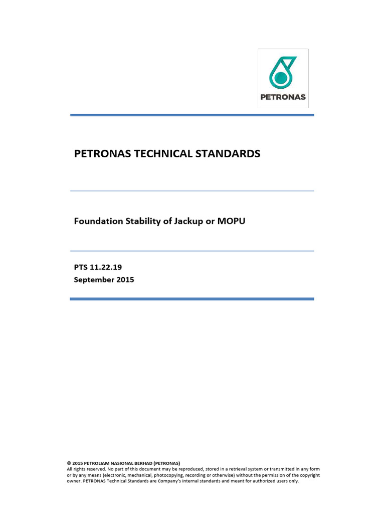 Foundation Stability of Jackup or Mopu | PDF | Business | Technology & Engineering