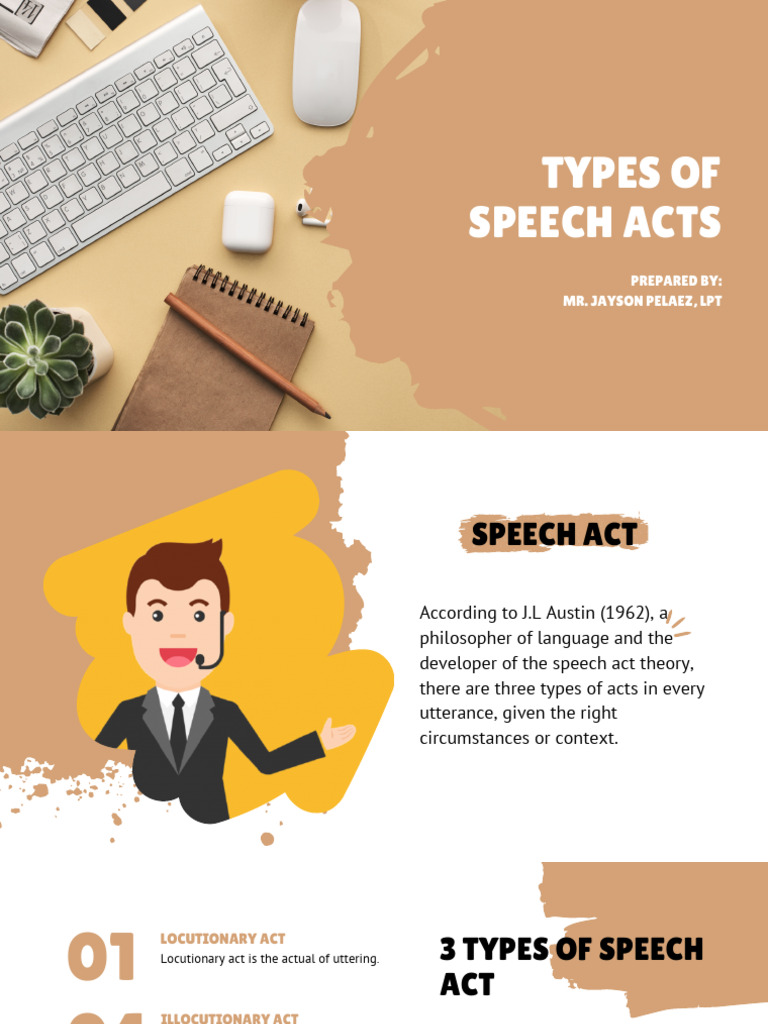 Types of Speech Acts | PDF