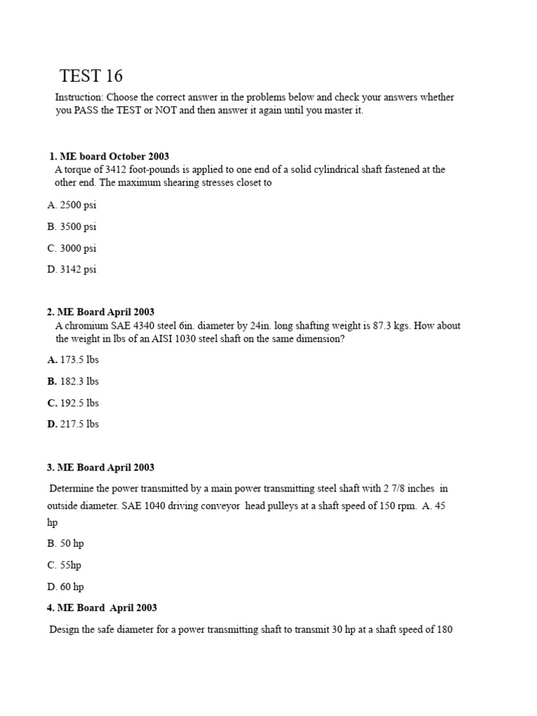 2 Chapter Shaft Elements | PDF
