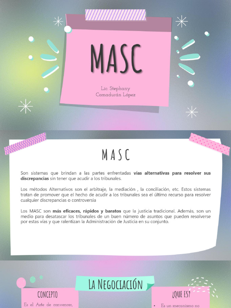 Semana 2 Masc | PDF | Mediación