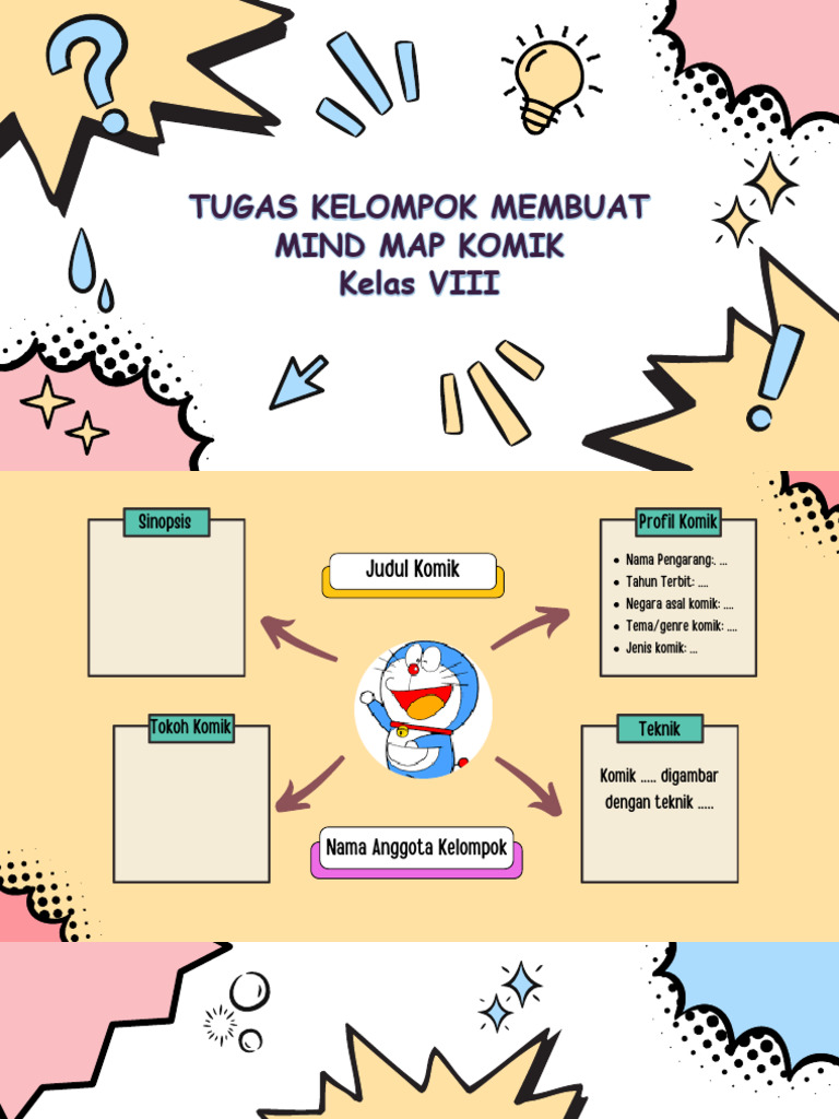 Tugas Kelompok Membuat Mind Map Komik | PDF