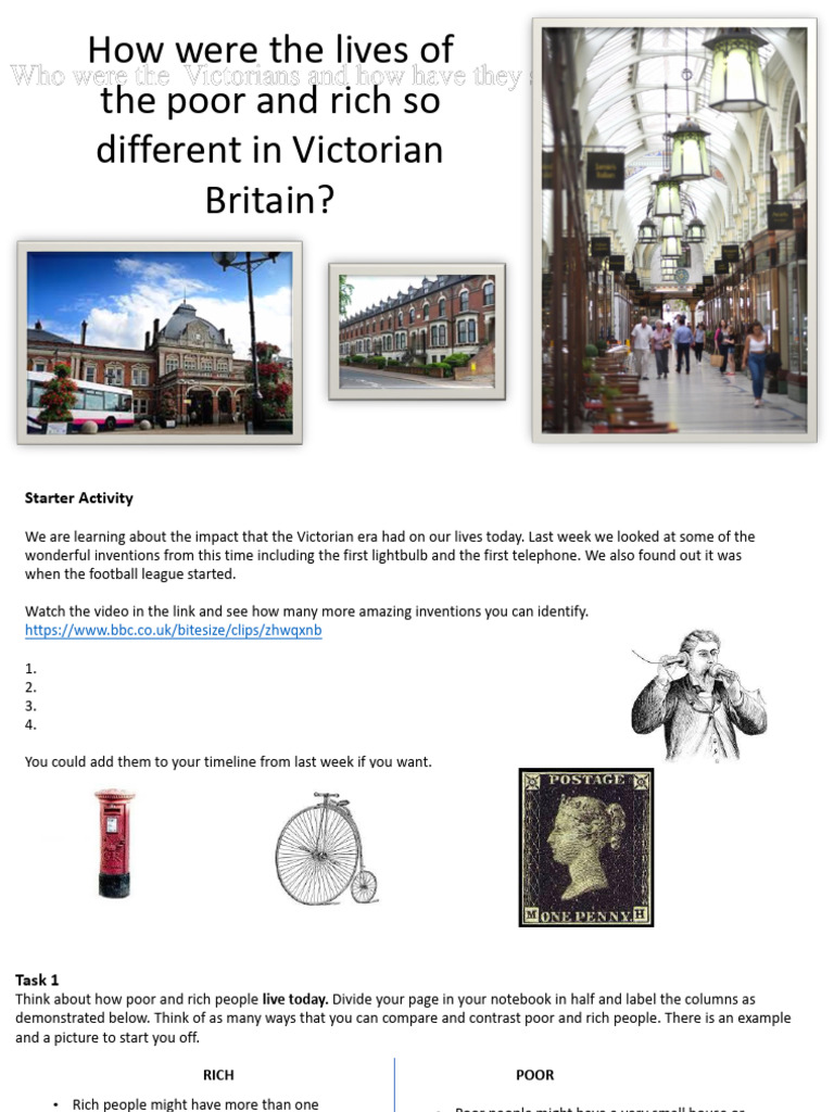 N5 Victorians-Rich-and-Poor | PDF