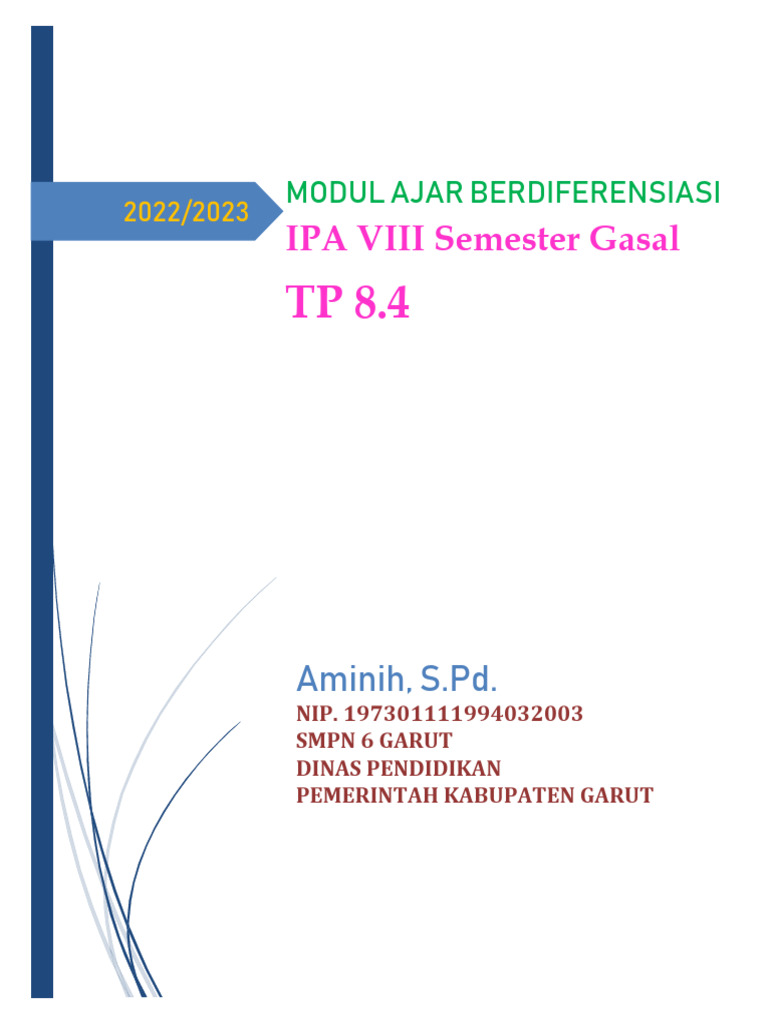 Modul Ajar IPA - Struktur Dan Fungsi Makhluk Hidup | PDF