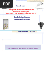 Chapitre 6. Etude Du Vent Selon NV65 | PDF | Pression | Plaie