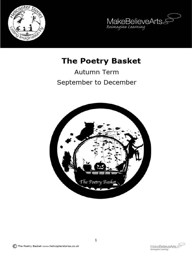 A4 Autumn Poetry Basket | PDF | Home & Garden