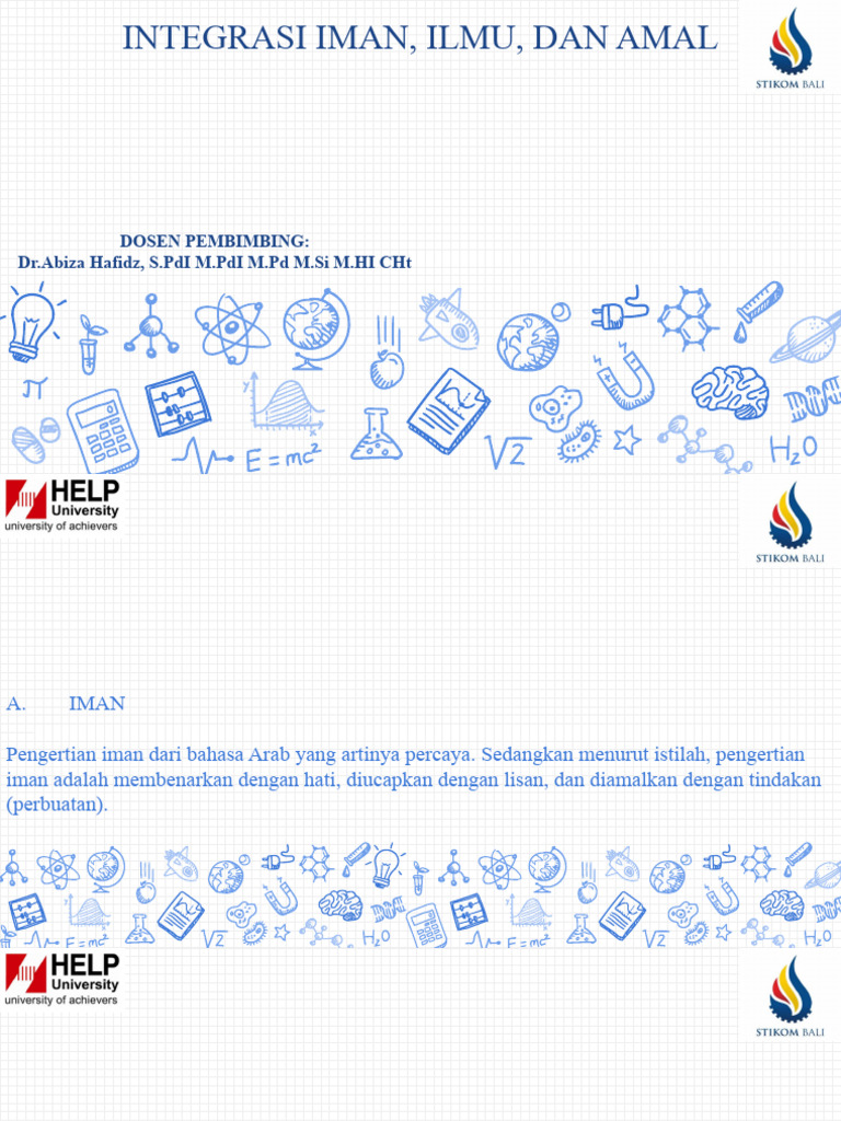 IMAN, Ilmu Dan Amal | PDF