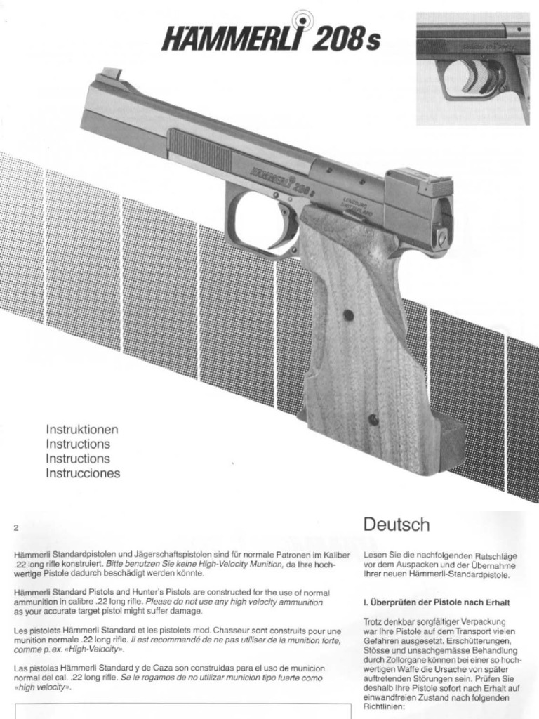 Hämmerli 208 | PDF