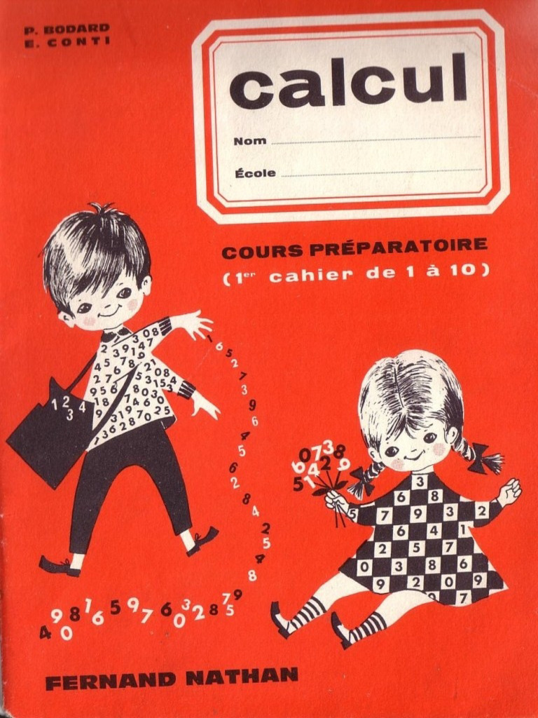 CP - Mathématiques - 1er Cahier de 1 à 10 - Cahier d'Exercice - Fernand ...