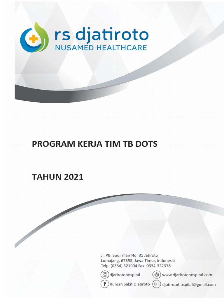 Program Kerja Tim Dots | PDF | Pengembangan Diri | Kesehatan Holistik