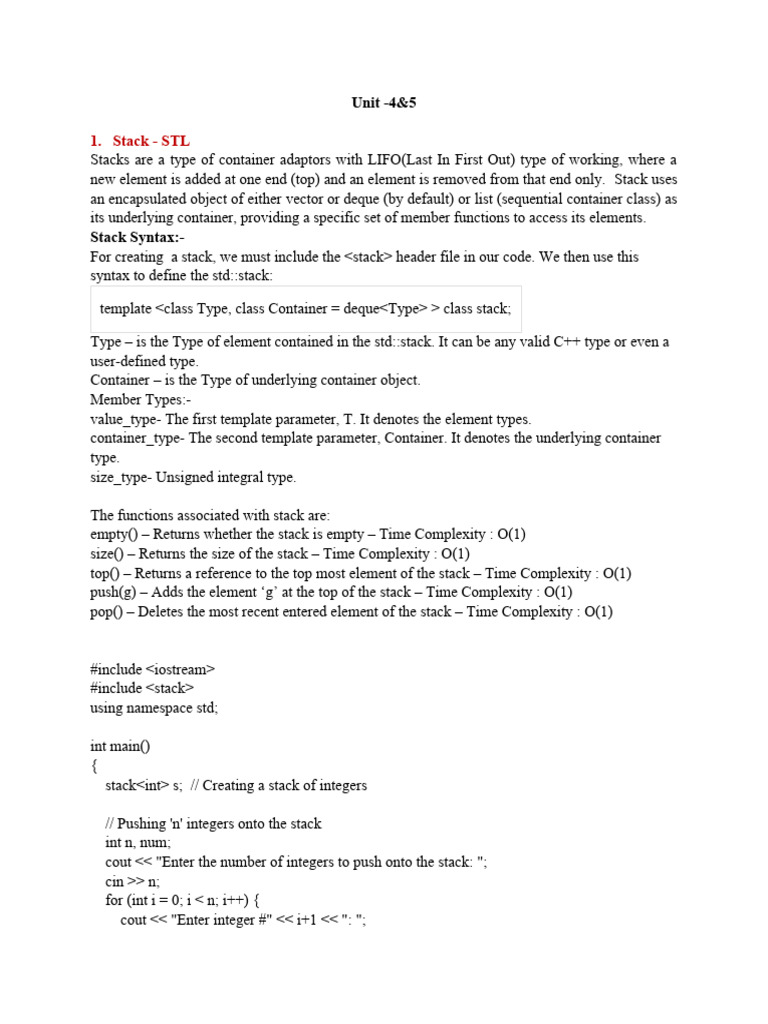 Unit 4,5 Q&a | PDF Unit 4,5 Q&a | PDF