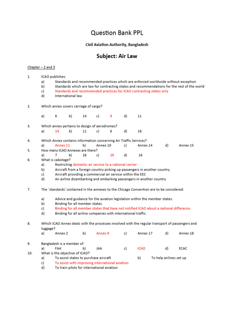 AL PPL Q Bank | Download Free PDF | Instrument Flight Rules | Visual ...