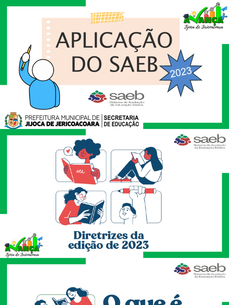 APLICAÇÃO DO SAEB-2023 | PDF