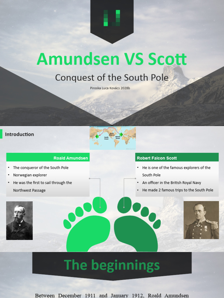 Amundsen Vs Scott | PDF
