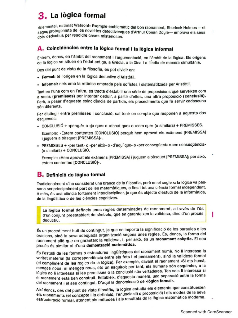 Introducció A La Lògica Formal | PDF