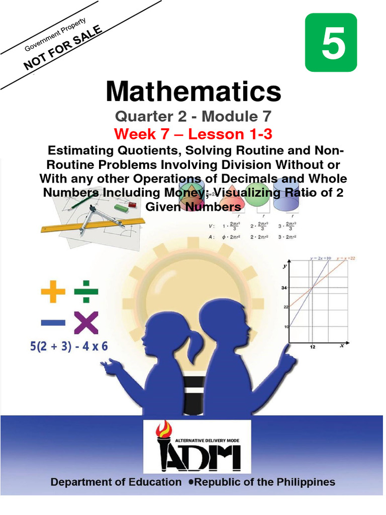 Math Q-2 | PDF | Division (Mathematics) | Ratio