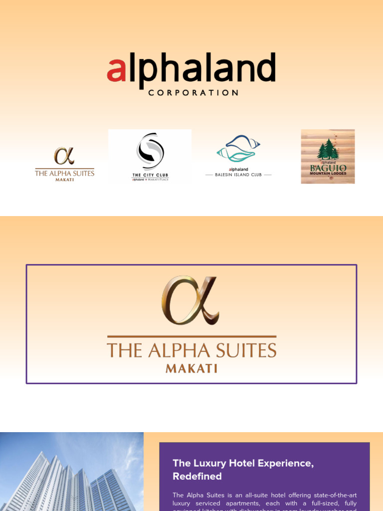 The Alpha Suites: Luxury Redefined in Makati | PDF | Makati