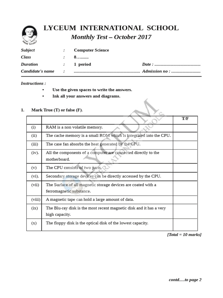 Computing Pdf