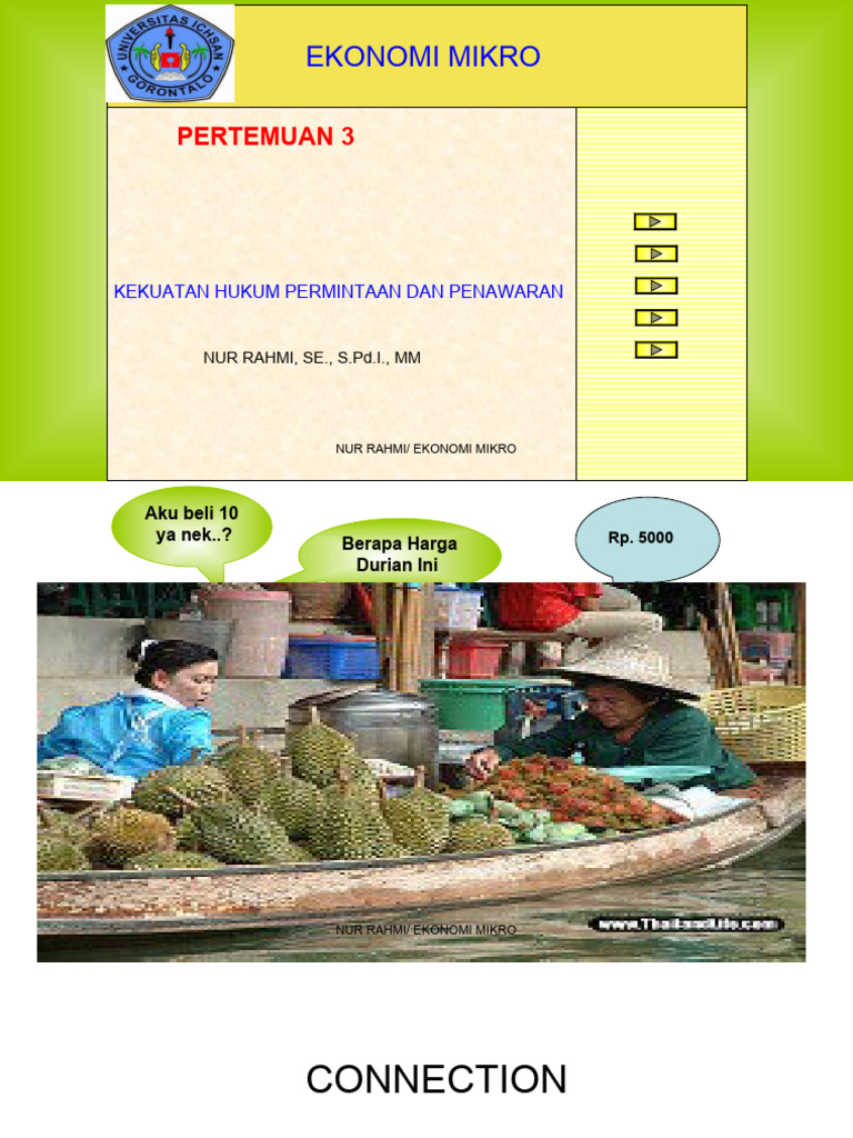 Pertemuan 3 Ekonomi Mikro | PDF