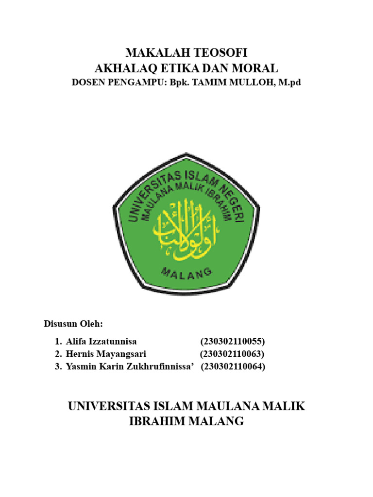 Makalah Teosofi | PDF