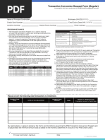 Cardholder Request Form | PDF | Credit Card | Debit Card