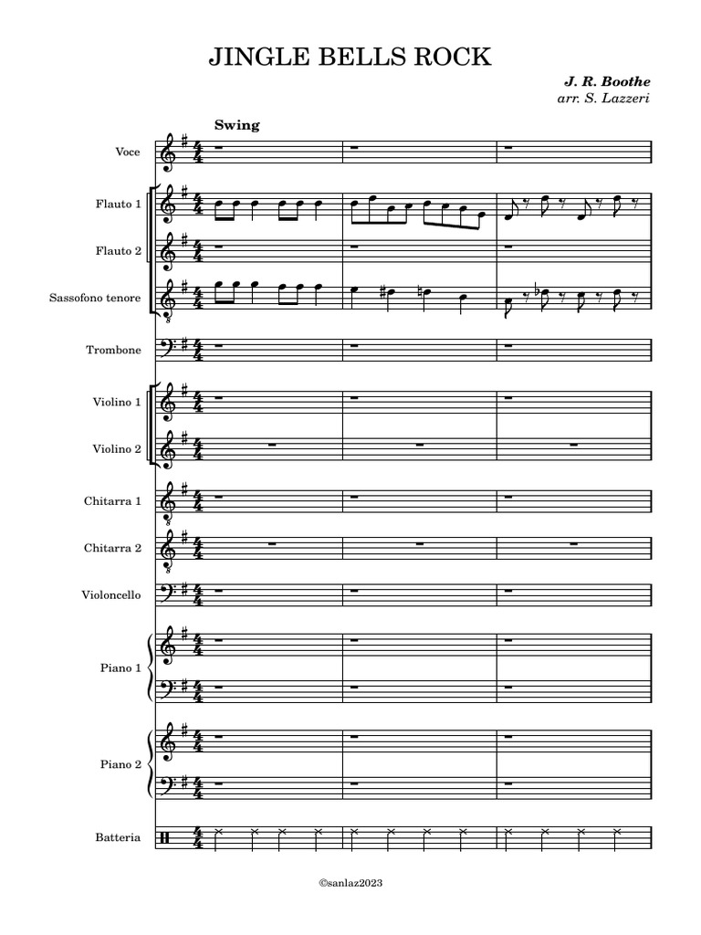 Jingle Bells Rock | PDF