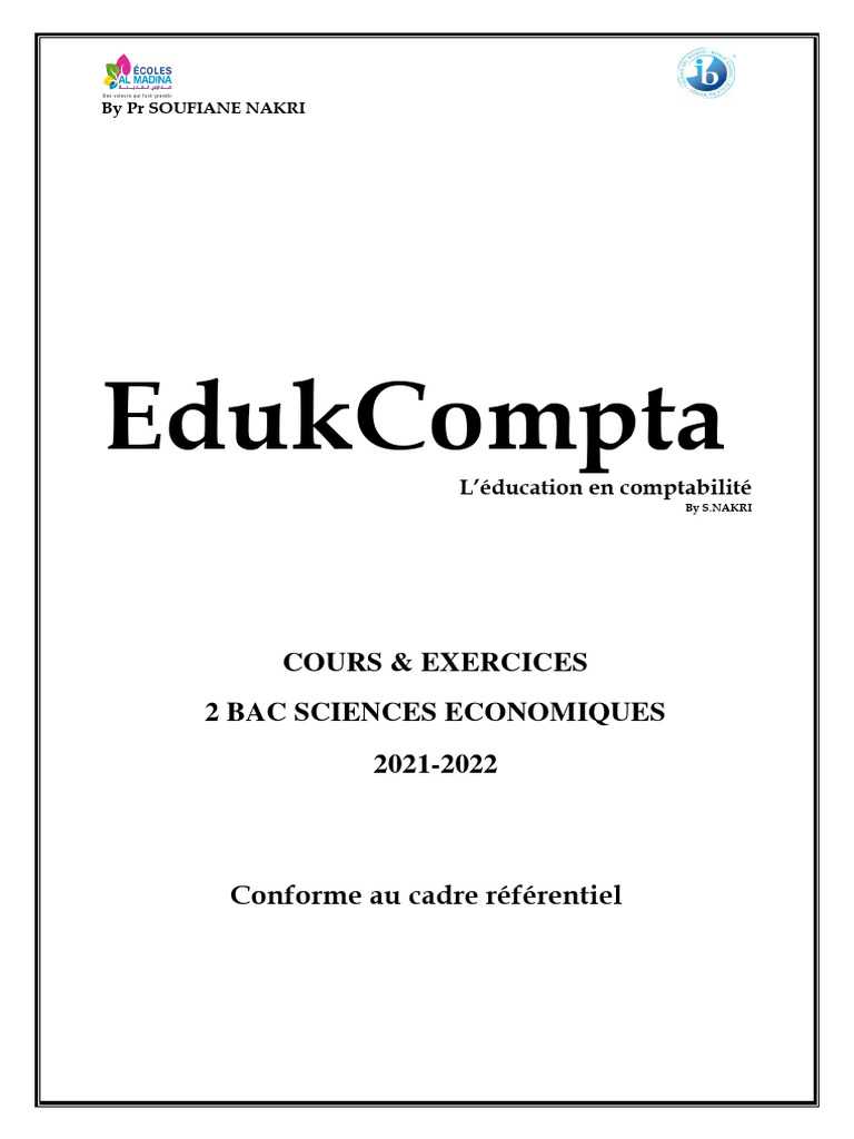 Guide de comptabilité 2 Bac Maroc | PDF