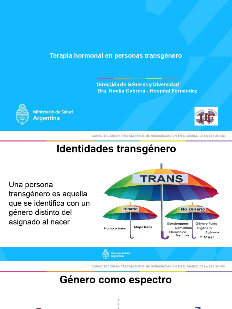 Terapia Hormonal en Personas Transgénero | PDF