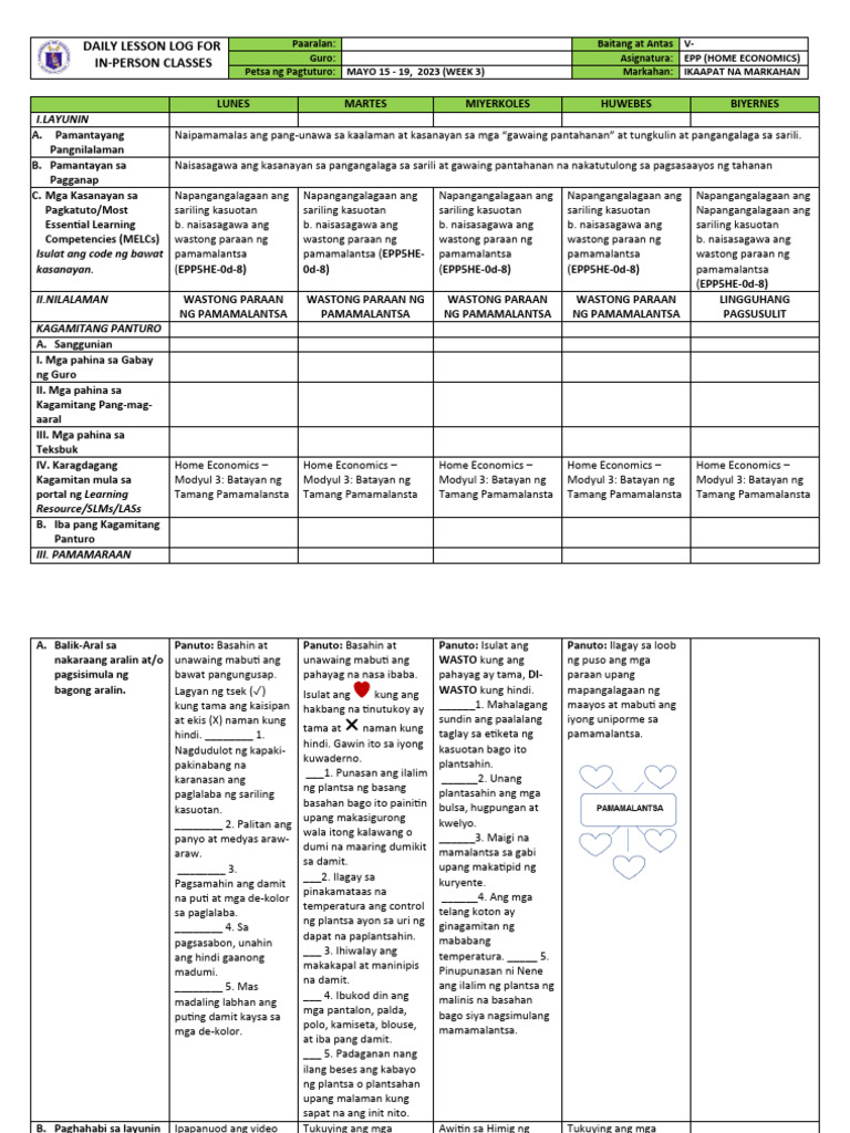 Epp He 4 Week 3 | PDF