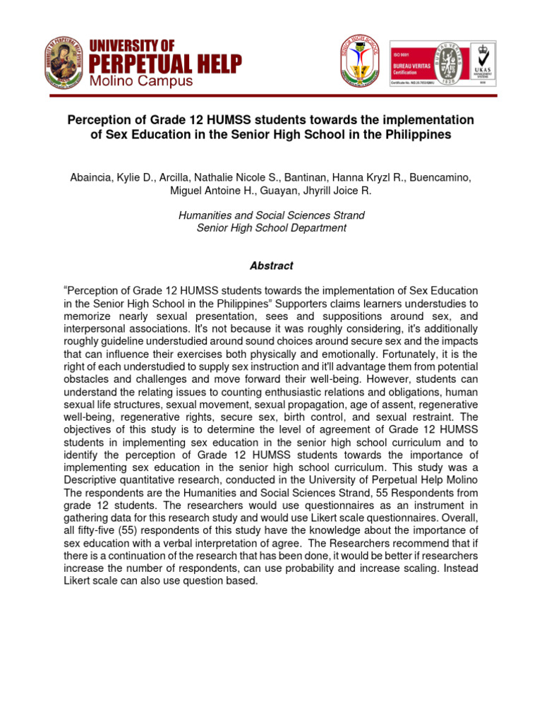 Group 1-Final Paper-Humss1201 | PDF